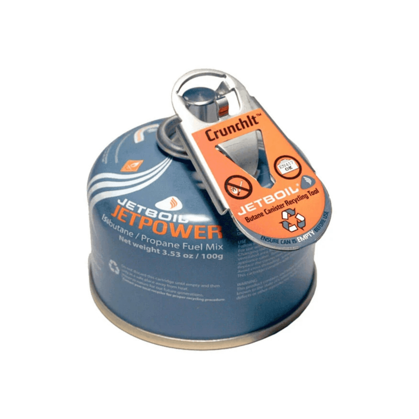 Jetboil CrunchIt™ Fuel Canister Recycling Tool – Drift Outfitters