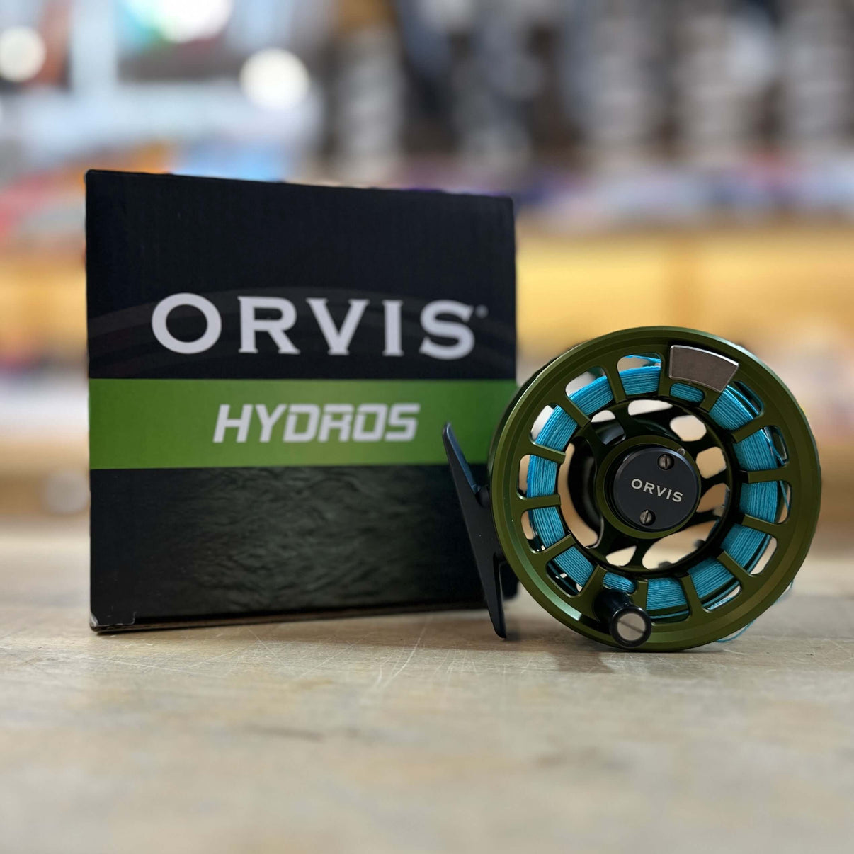 Orvis Hydros II Reel Olive - Consignment – Drift Outfitters