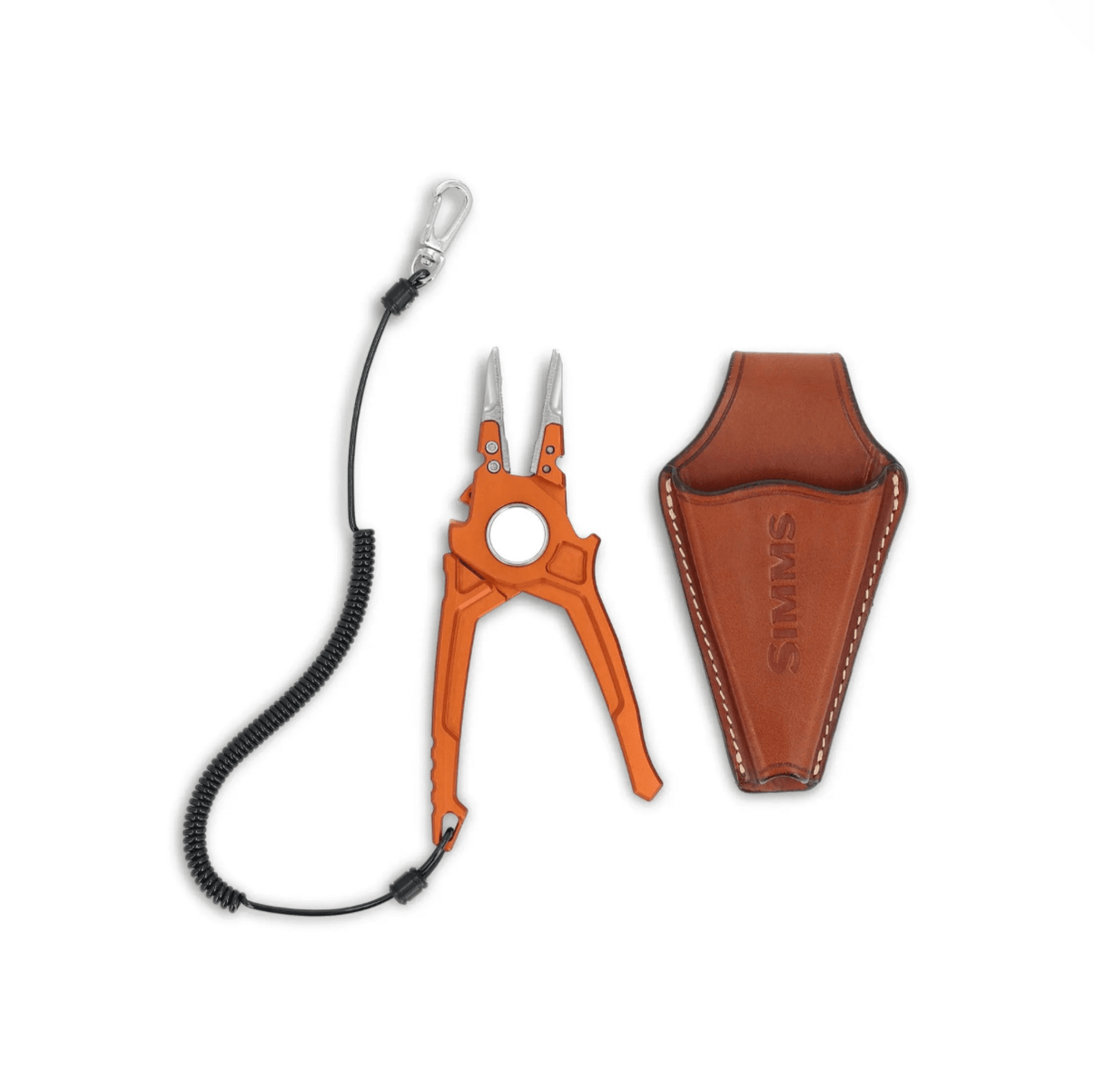 Simms - Guide Fishing Pliers - Simms Orange – Drift Outfitters